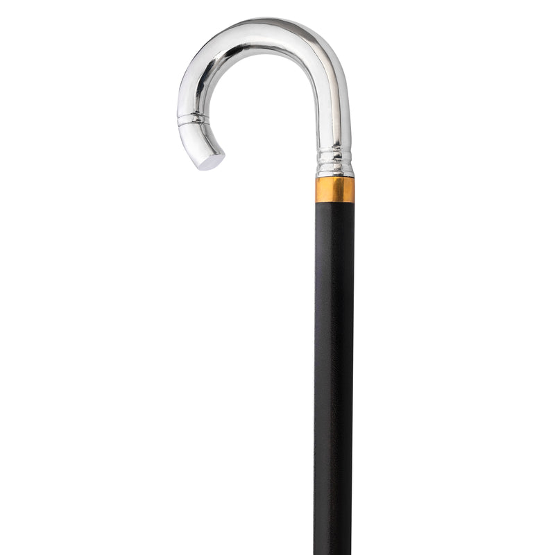Chrome Classic Handle Sword Cane - WalkingCanes.com