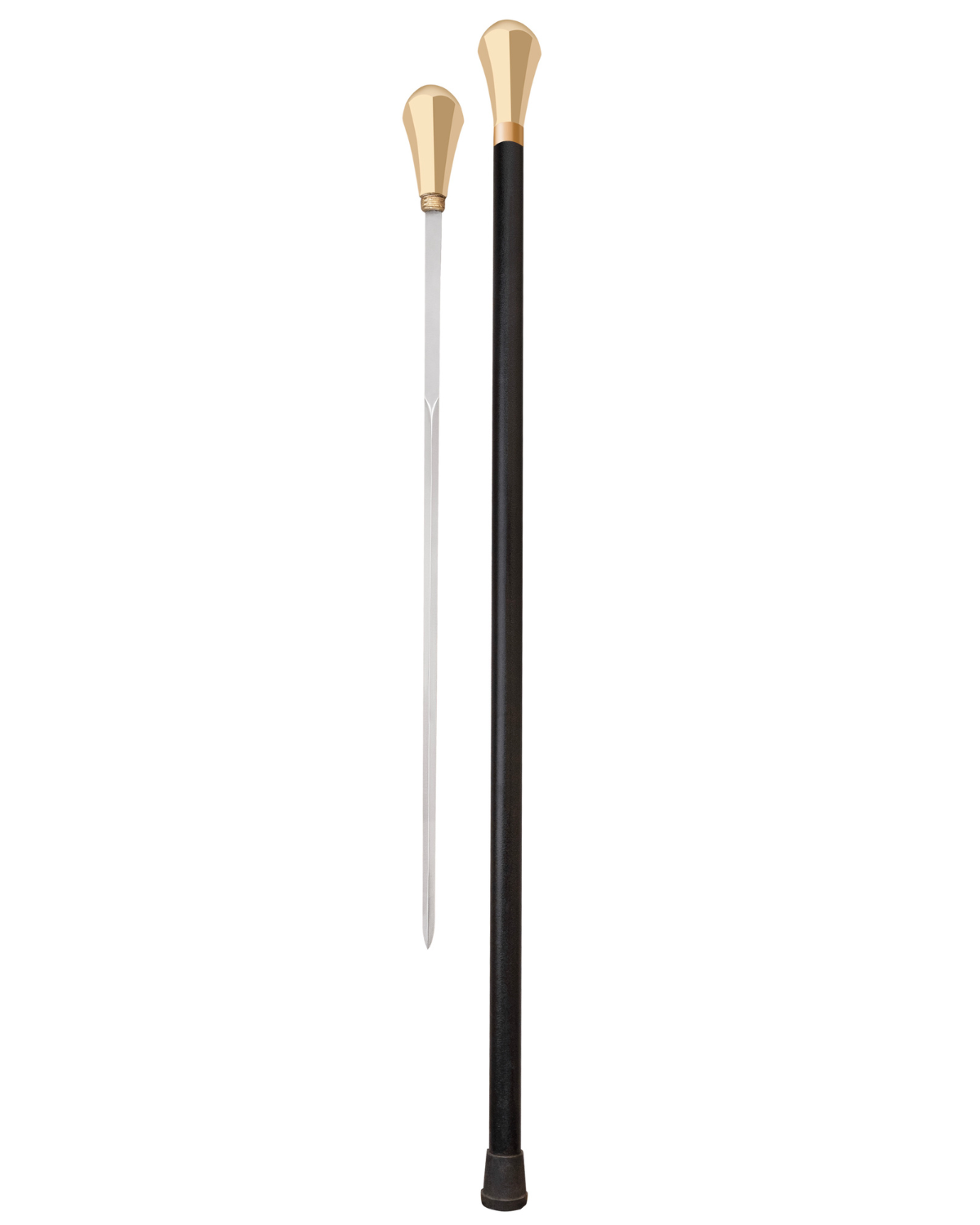 Gold Knob Handle Collector's Sword Cane - WalkingCanes.com
