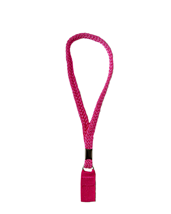 Braided Cane Strap in Black, Brown, Blue, or Pink - WalkingCanes.com