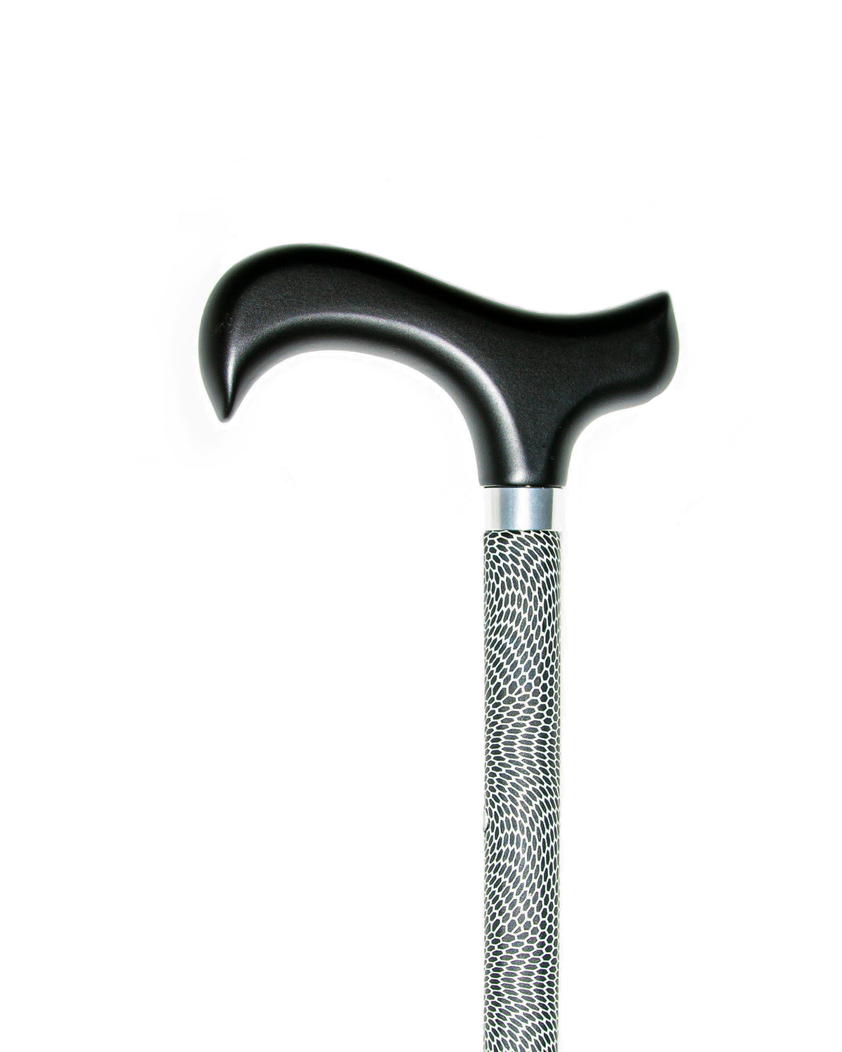 Reflective Snakeskin Pattern Cane - WalkingCanes.com