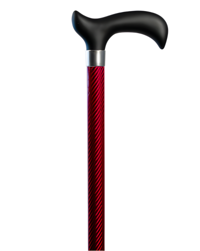 Carbon Fiber Slimline Hot Pink with Soft Touch Handle - WalkingCanes.com