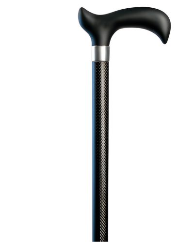 Carbon Fiber Slimline ChainLink with Soft Touch Handle - WalkingCanes.com