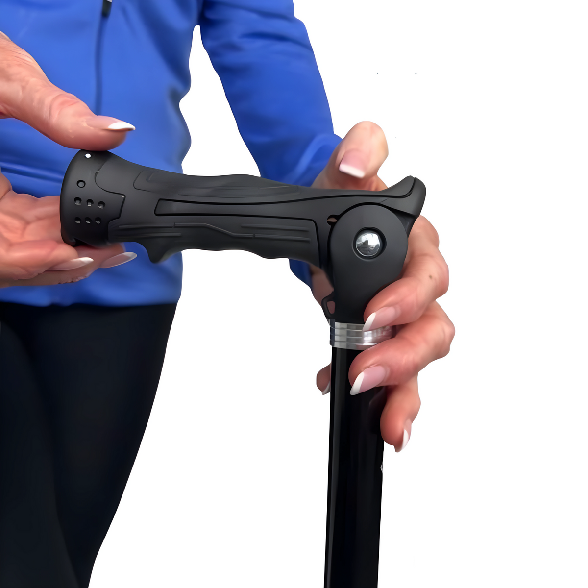 TrailTraveler Dual-Purpose Walking Cane & Hiking Pole - WalkingCanes.com