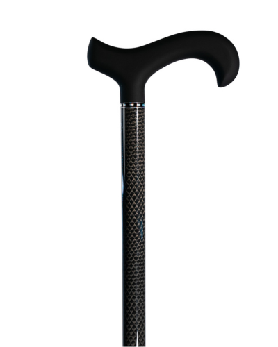 Carbon Fiber Triple Wound Cane-Soft Touch Grip - WalkingCanes.com