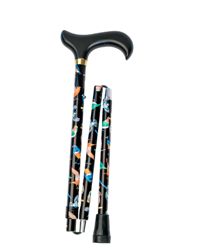 EasyFold Joint Connection Lovebirds Folding Cane - WalkingCanes.com